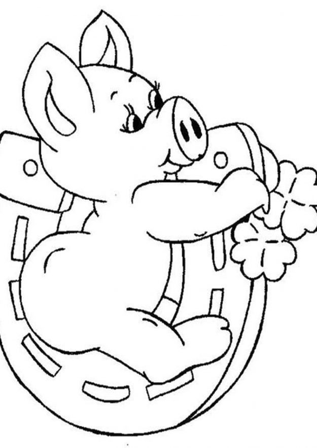 Free & Easy To Print Pig Coloring Pages - Tulamama