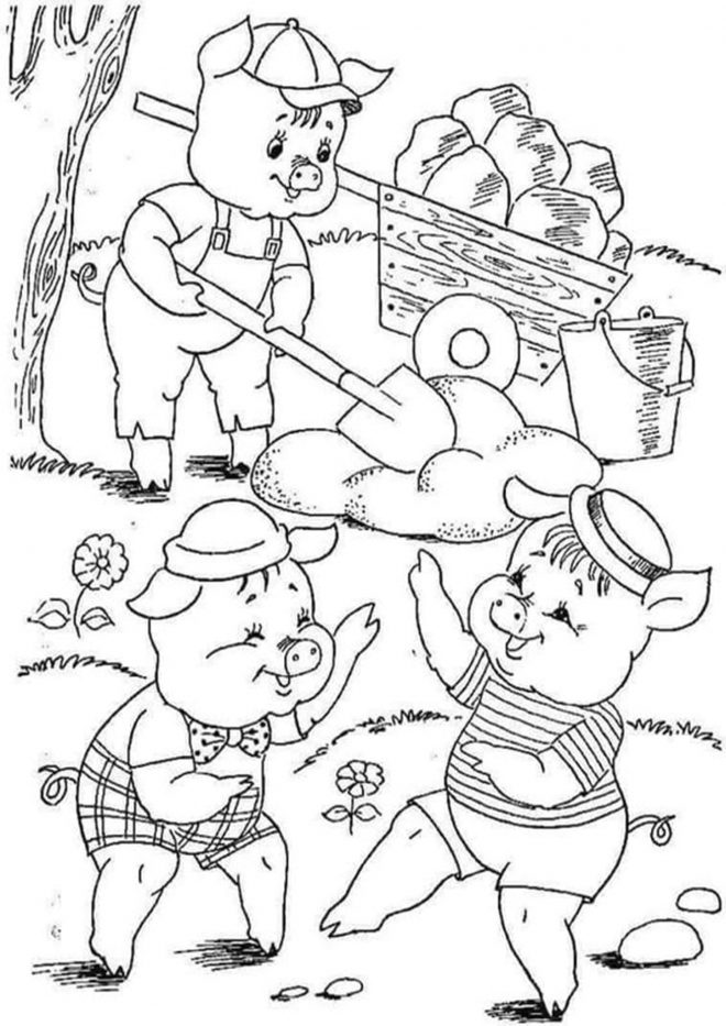 Free & Easy To Print Pig Coloring Pages - Tulamama