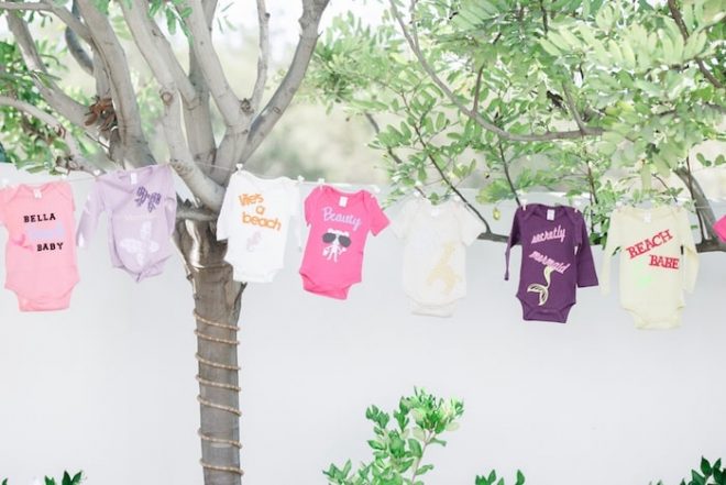Easy Baby Shower Clothesline - Tulamama