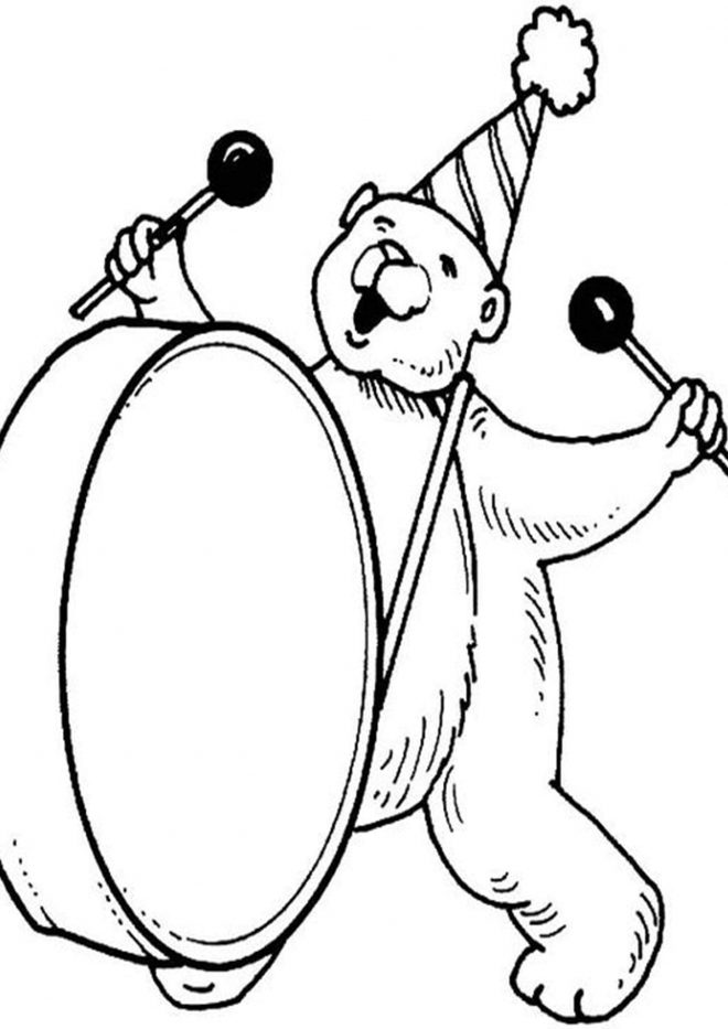 Free & Easy To Print Bear Coloring Pages - Tulamama