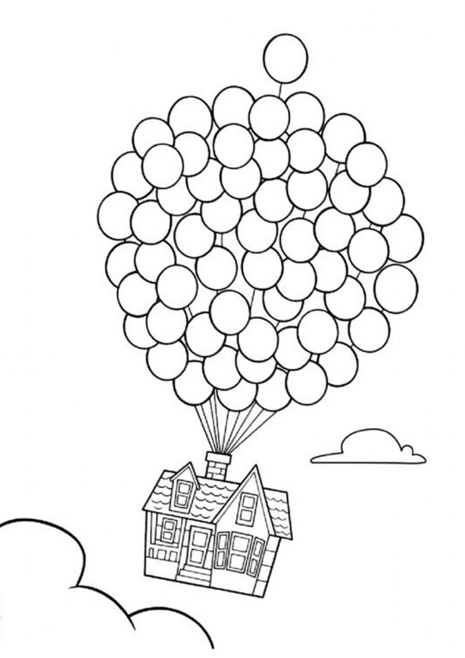 Free & Easy To Print House Coloring Pages - Tulamama
