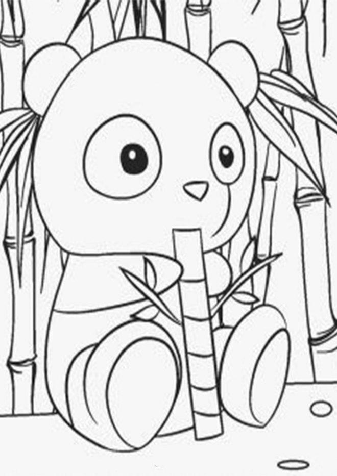 Free & Easy To Print Panda Coloring Pages - Tulamama
