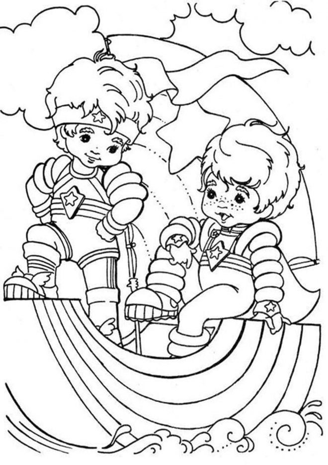 Free & Easy To Print Rainbow Coloring Pages - Tulamama