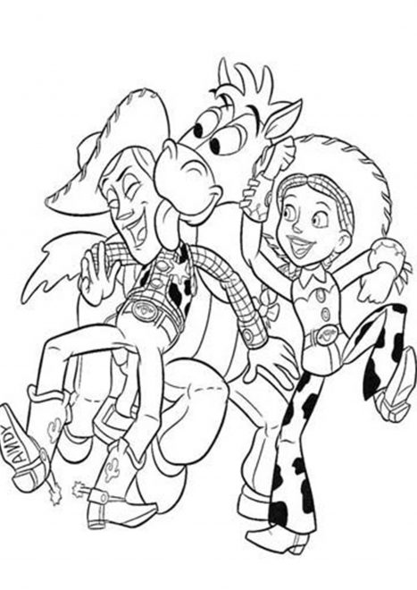 Free & Easy To Print Toy Story Coloring Pages - Tulamama