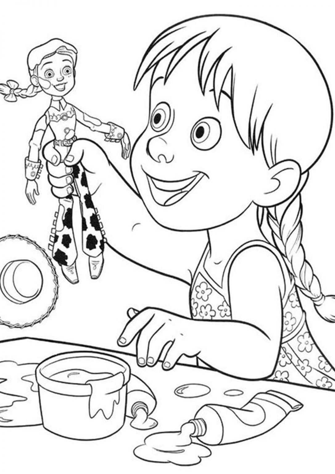 Free & Easy To Print Toy Story Coloring Pages - Tulamama