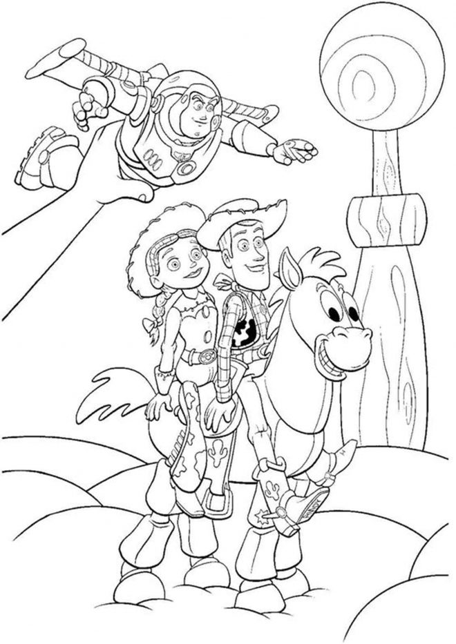 Free & Easy To Print Toy Story Coloring Pages - Tulamama