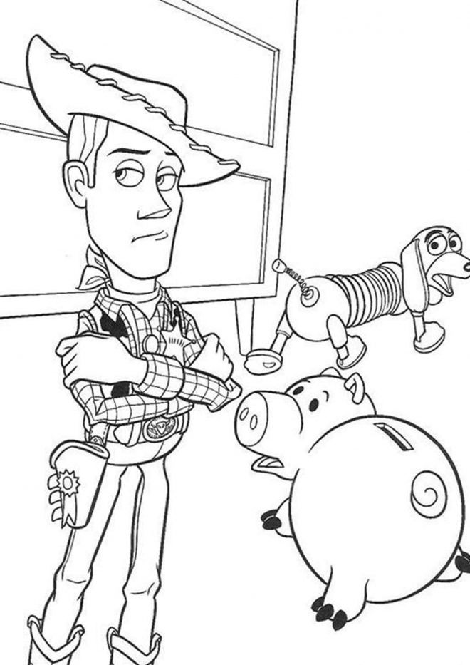 Free & Easy To Print Toy Story Coloring Pages - Tulamama