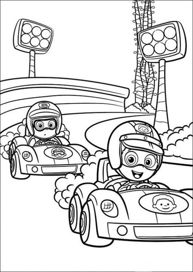 Free & Easy To Print Race Car Coloring Pages - Tulamama