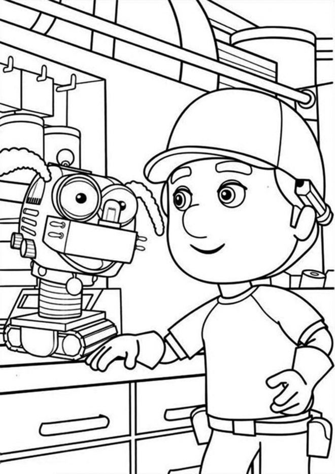 Free & Easy To Print Robot Coloring Pages - Tulamama