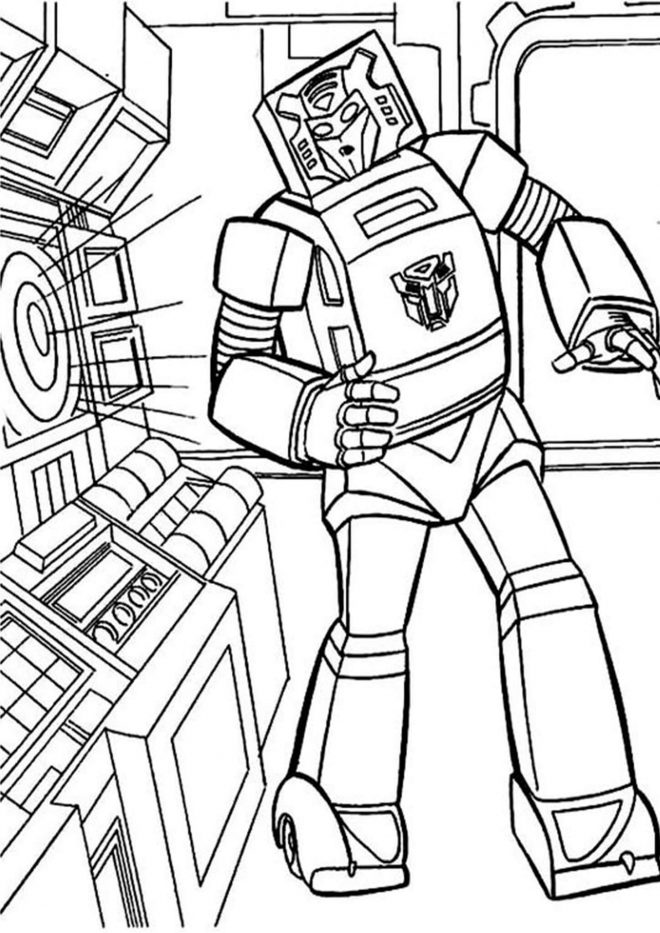 Free & Easy To Print Transformers Coloring Pages - Tulamama