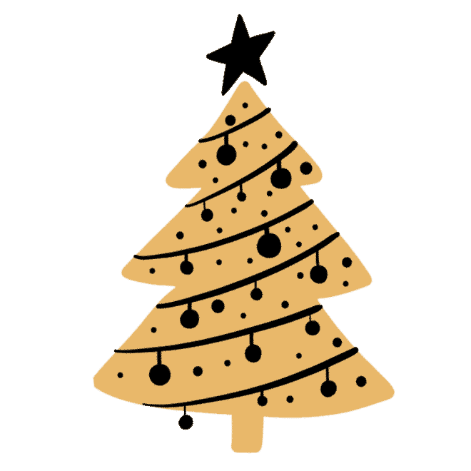 Free & Cute Christmas Tree Clipart For Your Holiday Decorations - Tulamama