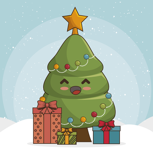 Free & Cute Christmas Tree Clipart For Your Holiday Decorations - Tulamama