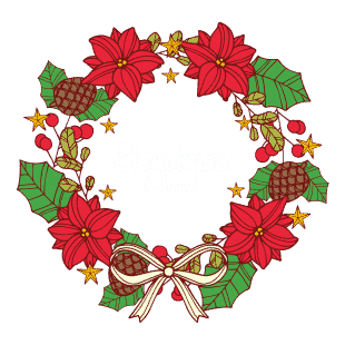 Free & Cute Christmas Wreath Clipart For Your Holiday Decorations ...