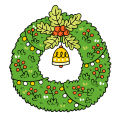 Free & Cute Christmas Wreath Clipart For Your Holiday Decorations ...