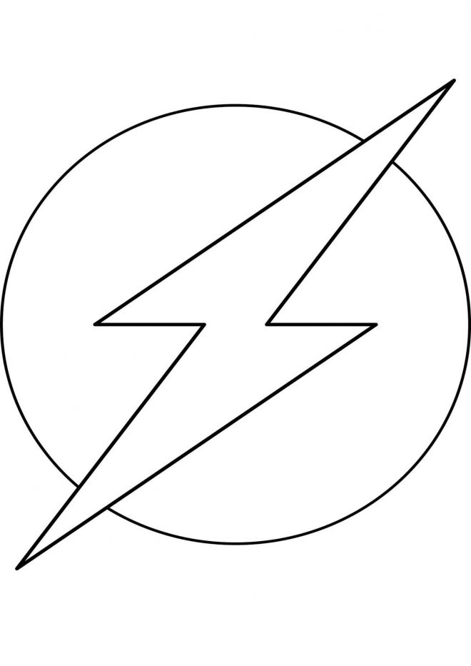 Free & Easy To Print Flash Coloring Pages - Tulamama