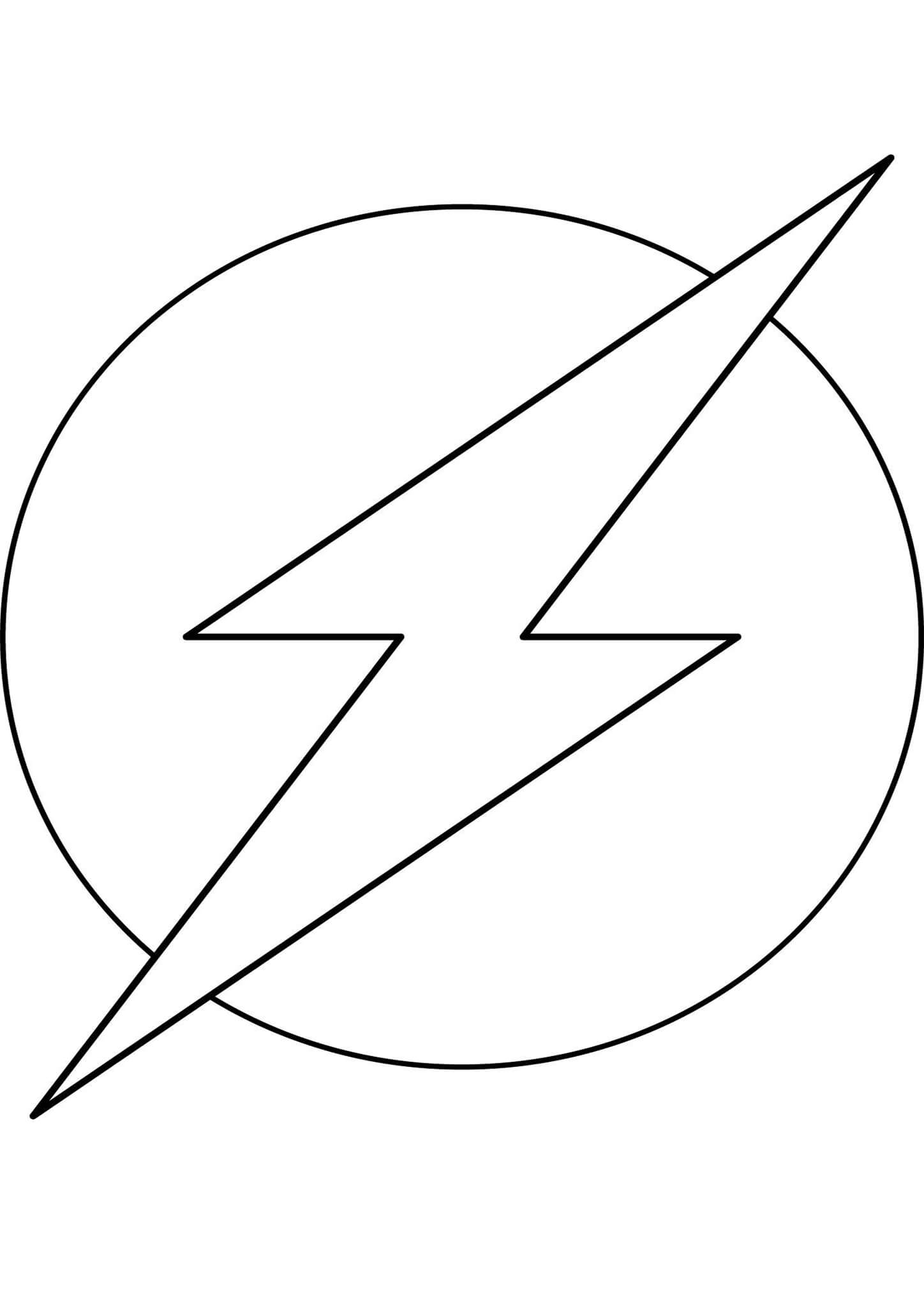 Free & Easy To Print Flash Coloring Pages - Tulamama