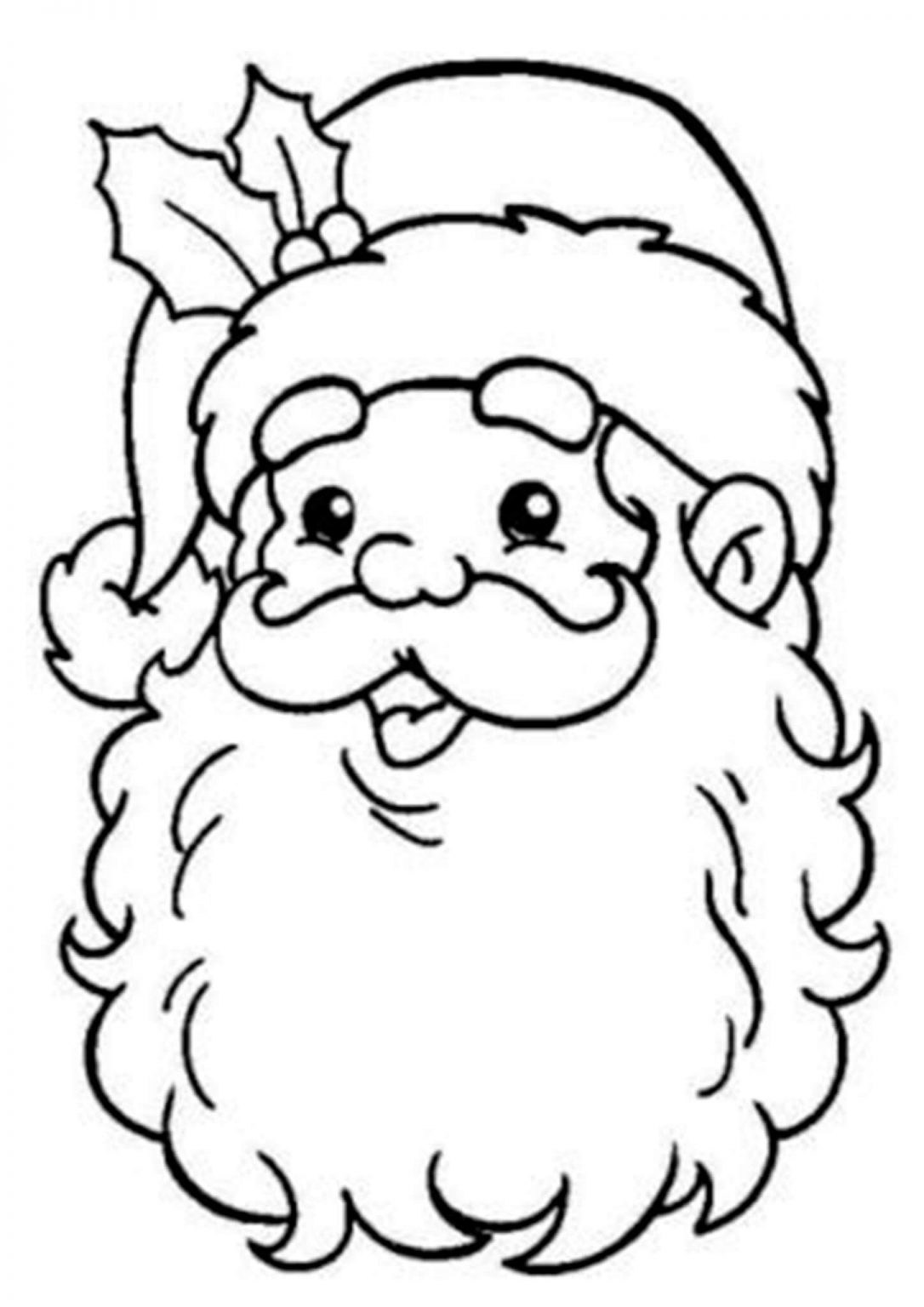 Free Printable Santa Coloring Pages For Kids - Tulamama