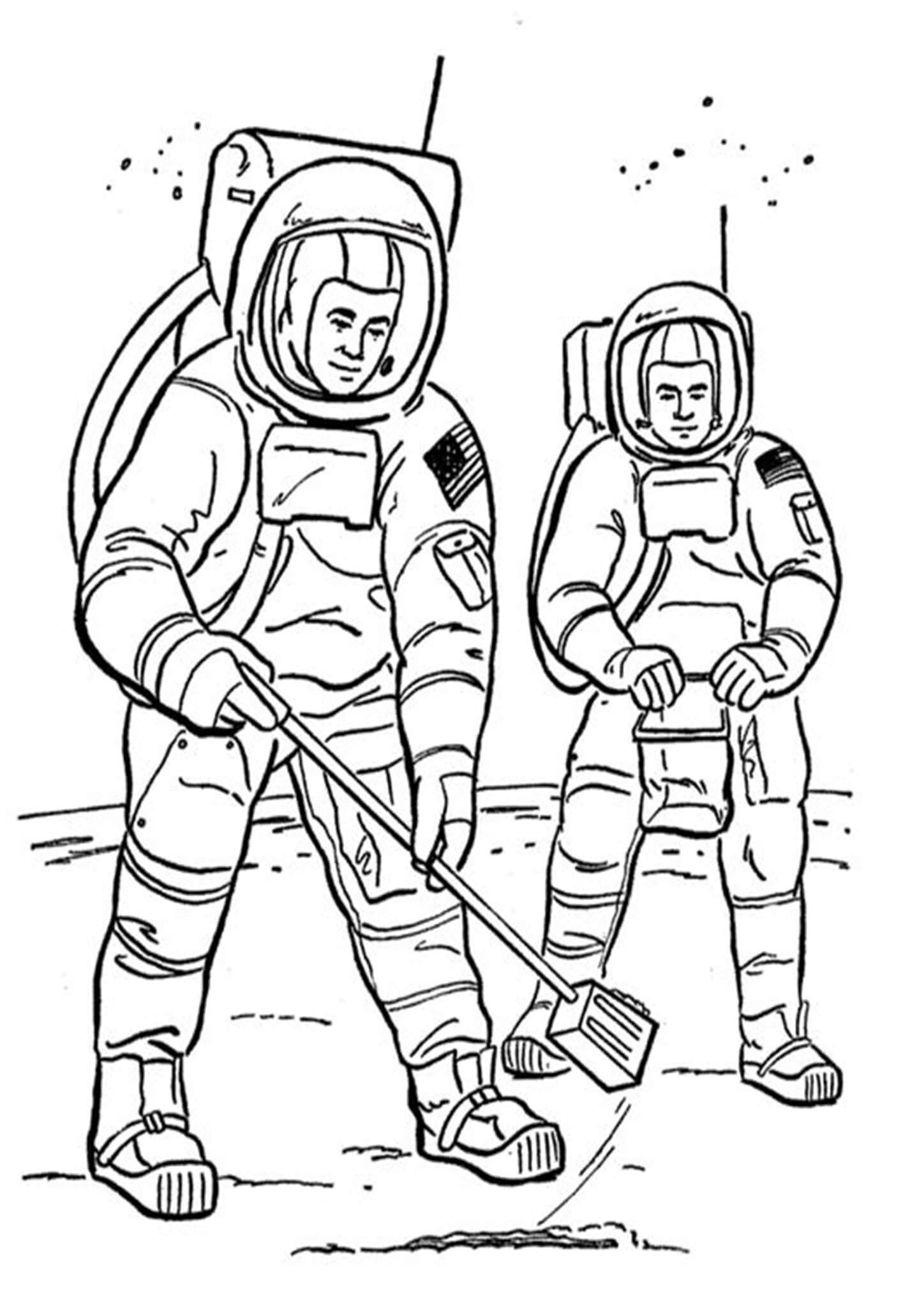 Free & Easy To Print Space Coloring Pages - Tulamama