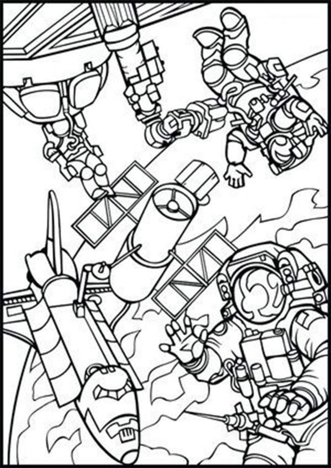 Free & Easy To Print Space Coloring Pages - Tulamama