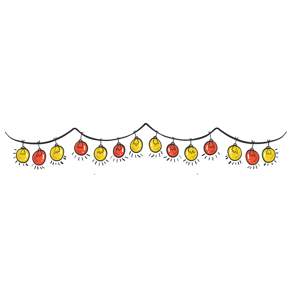 Free & Cute Christmas Lights Clipart For Your Holiday Decorations ...