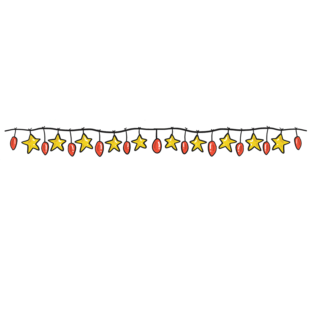 Free & Cute Christmas Lights Clipart For Your Holiday Decorations ...