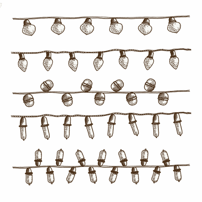 Free & Cute Christmas Lights Clipart For Your Holiday Decorations ...