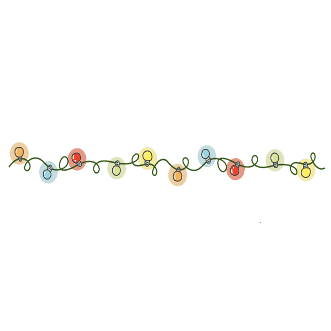 Free & Cute Christmas Lights Clipart For Your Holiday Decorations ...