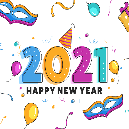 Free & Cute Happy New Year Clipart - Tulamama