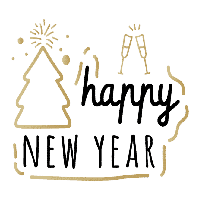 Free & Cute Happy New Year Clipart - Tulamama