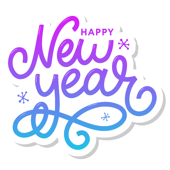 Free & Cute Happy New Year Clipart - Tulamama