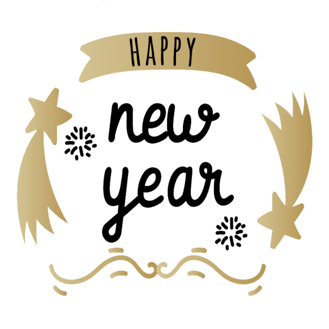 Free & Cute Happy New Year Clipart - Tulamama