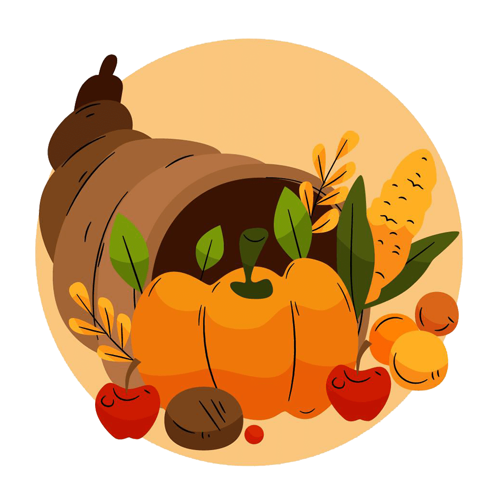 Free & Cute Thanksgiving Clipart - Tulamama