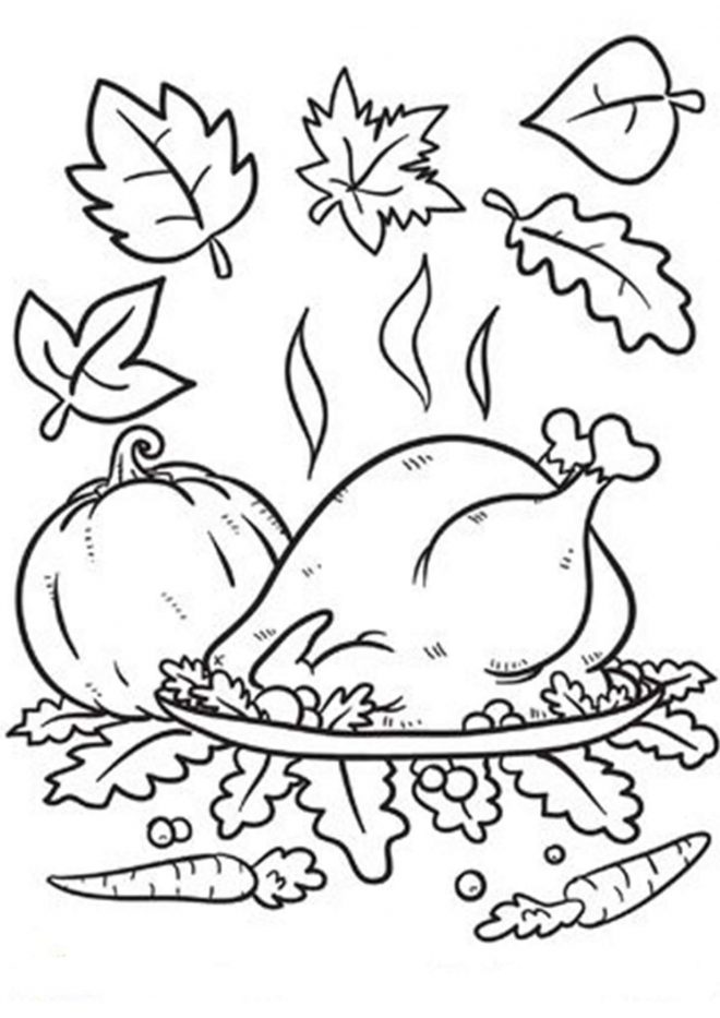 Free Printable Thanksgiving Coloring Pages - Tulamama