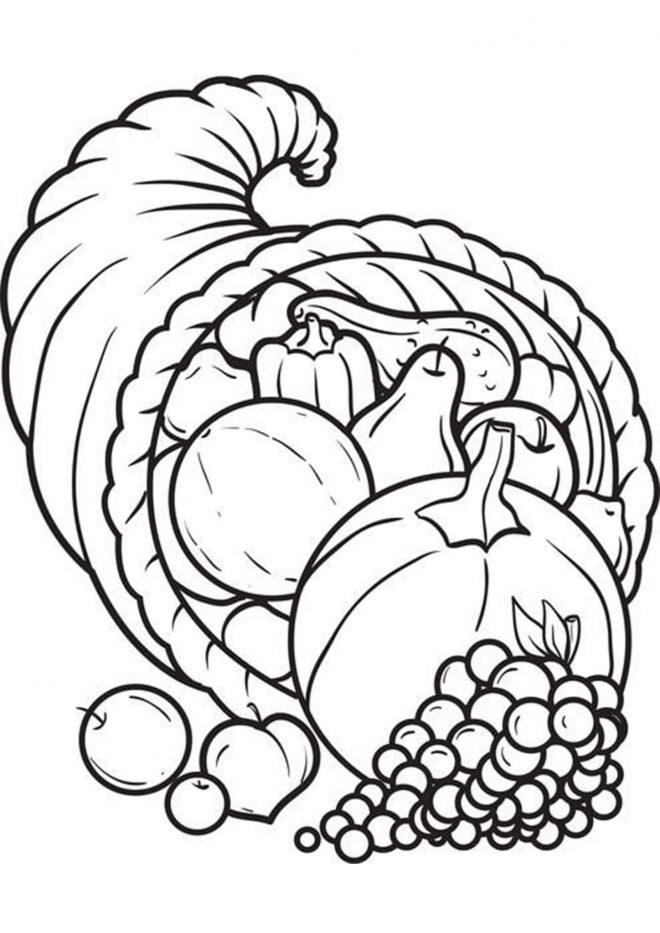 Free Printable Thanksgiving Coloring Pages - Tulamama