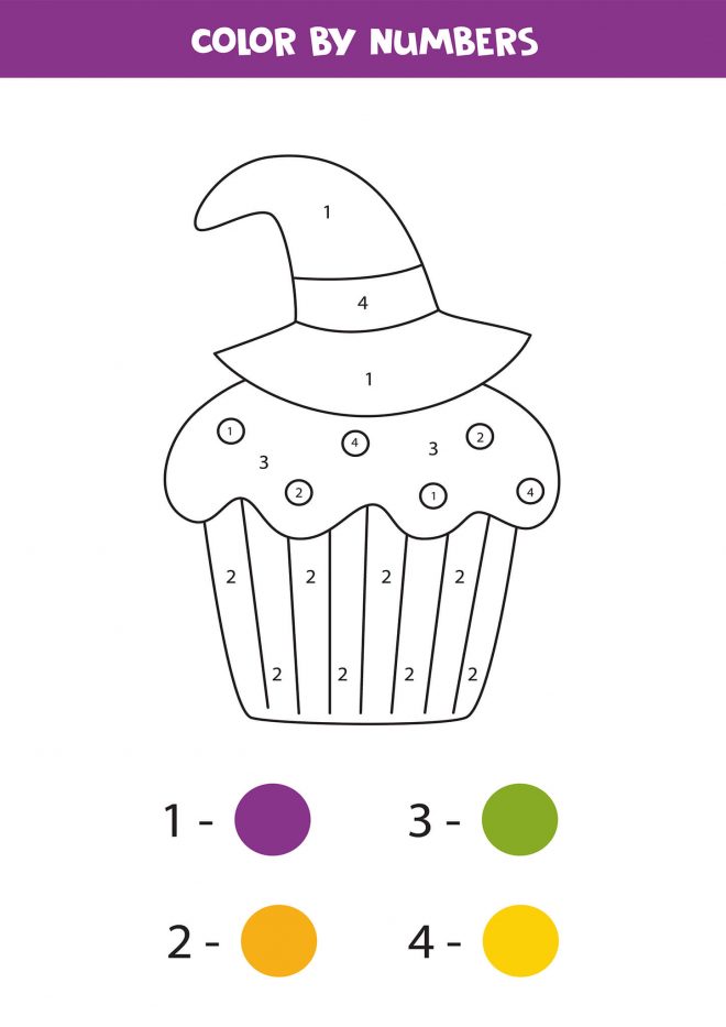 Free Printable Thanksgiving Color by Number - Tulamama