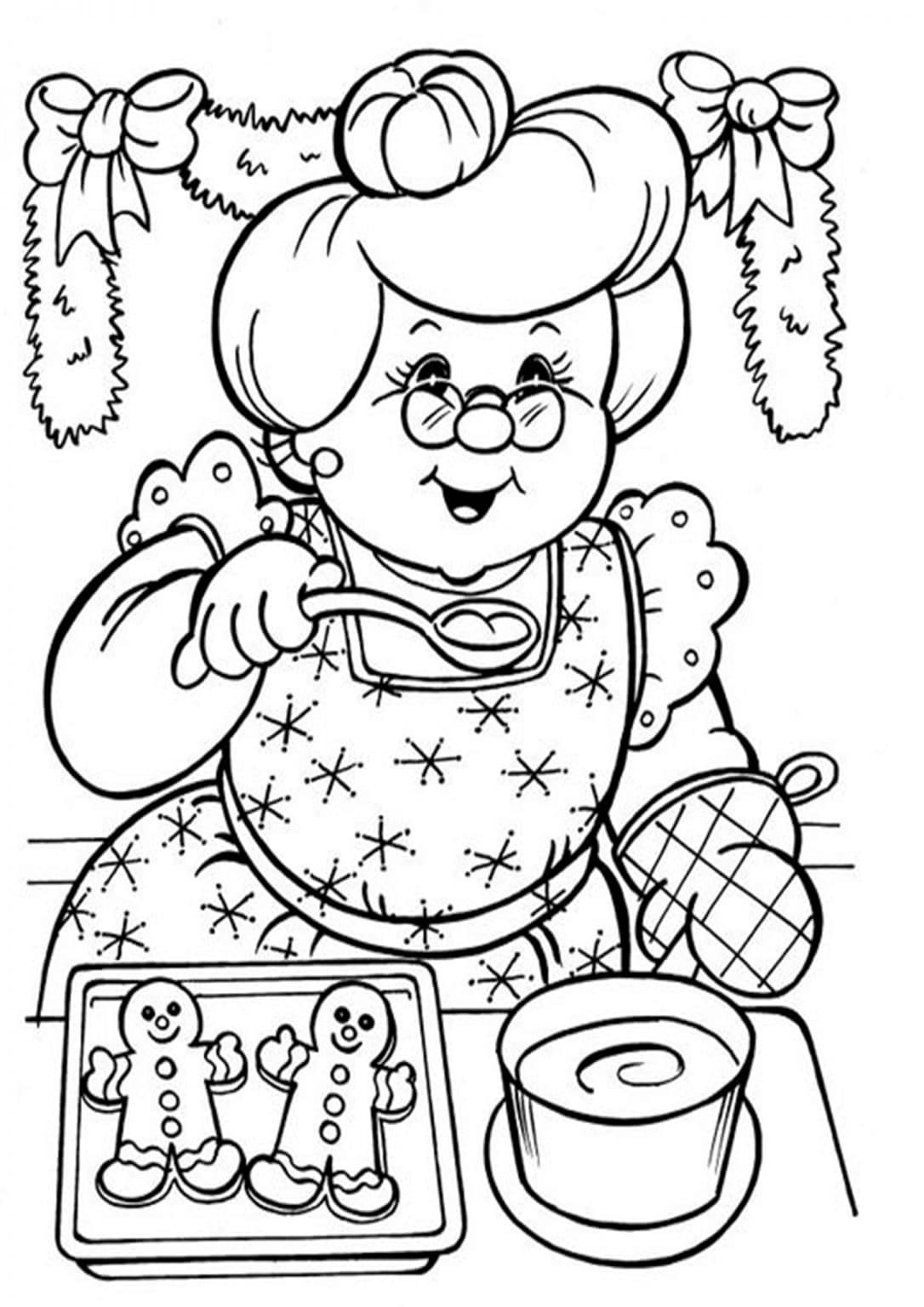 Free & Easy To Print Christmas Coloring Pages - Tulamama