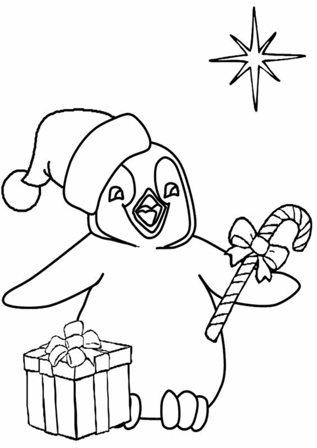 Free & Easy To Print Penguin Coloring Pages - Tulamama