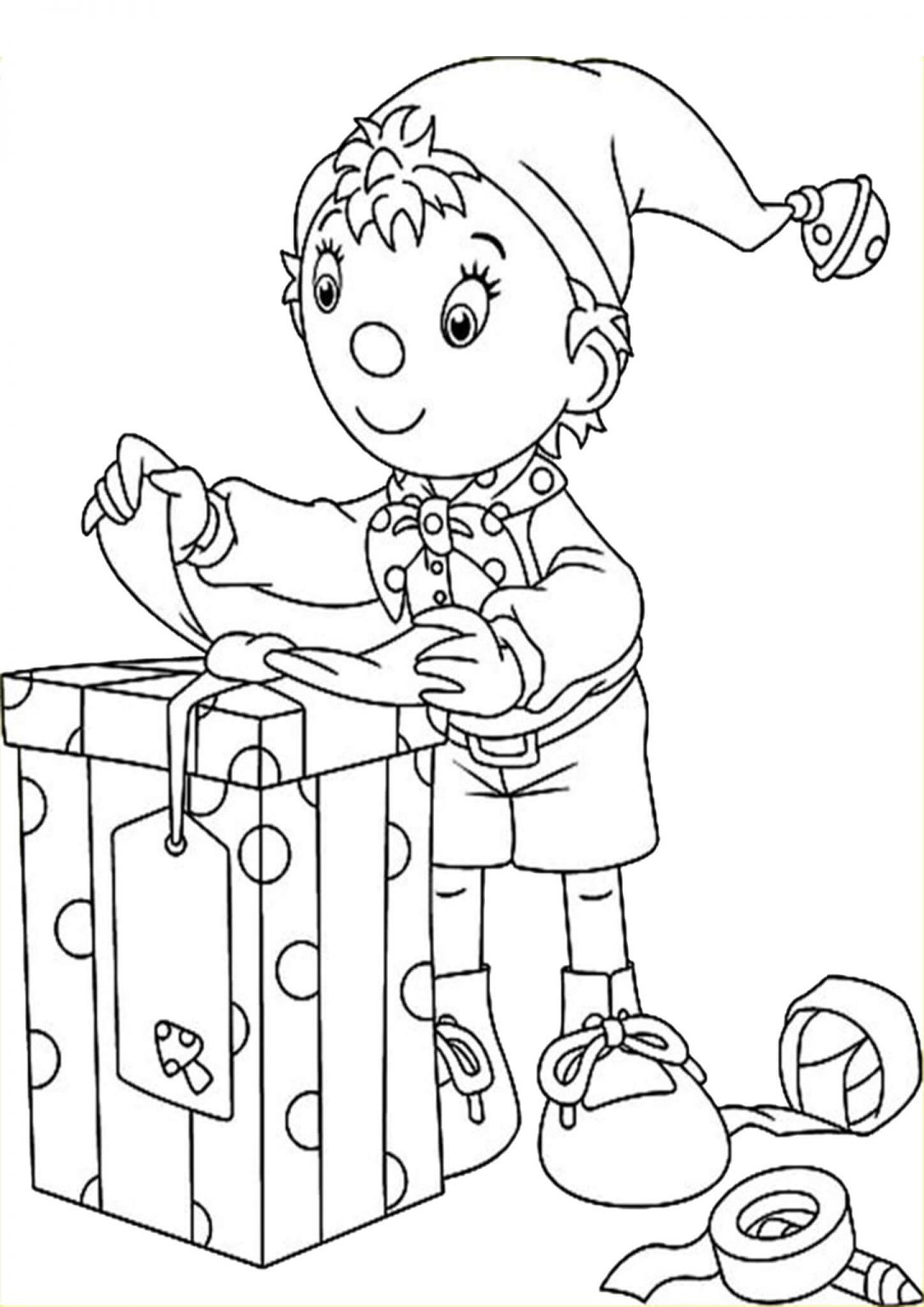 Free & Easy To Print Elf Coloring Pages - Tulamama