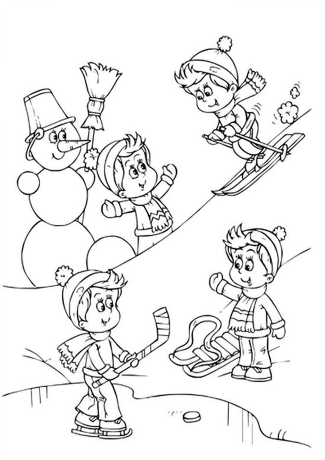 Free Printable Snowman Coloring Pages - Tulamama