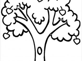 Free & Easy To Print Tree Coloring Pages - Tulamama