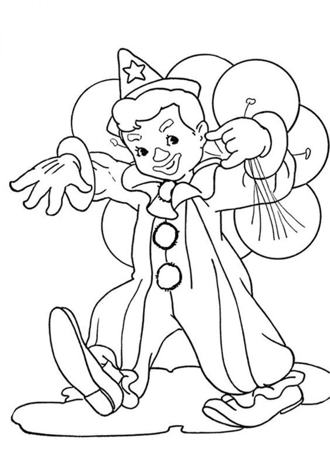 Free & Easy To Print Circus Coloring Pages - Tulamama