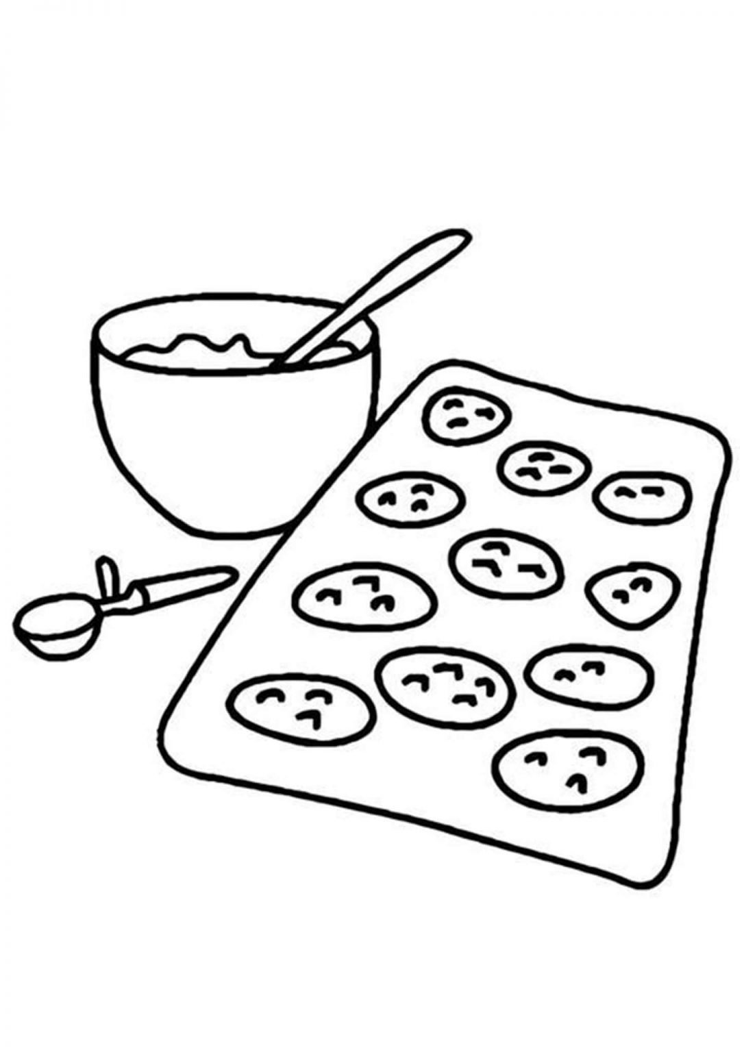 Free & Easy To Print Cookie Coloring Pages - Tulamama