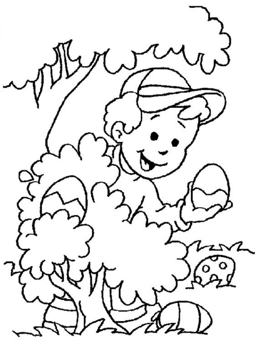Free & Easy To Print Easter Coloring Pages - Tulamama