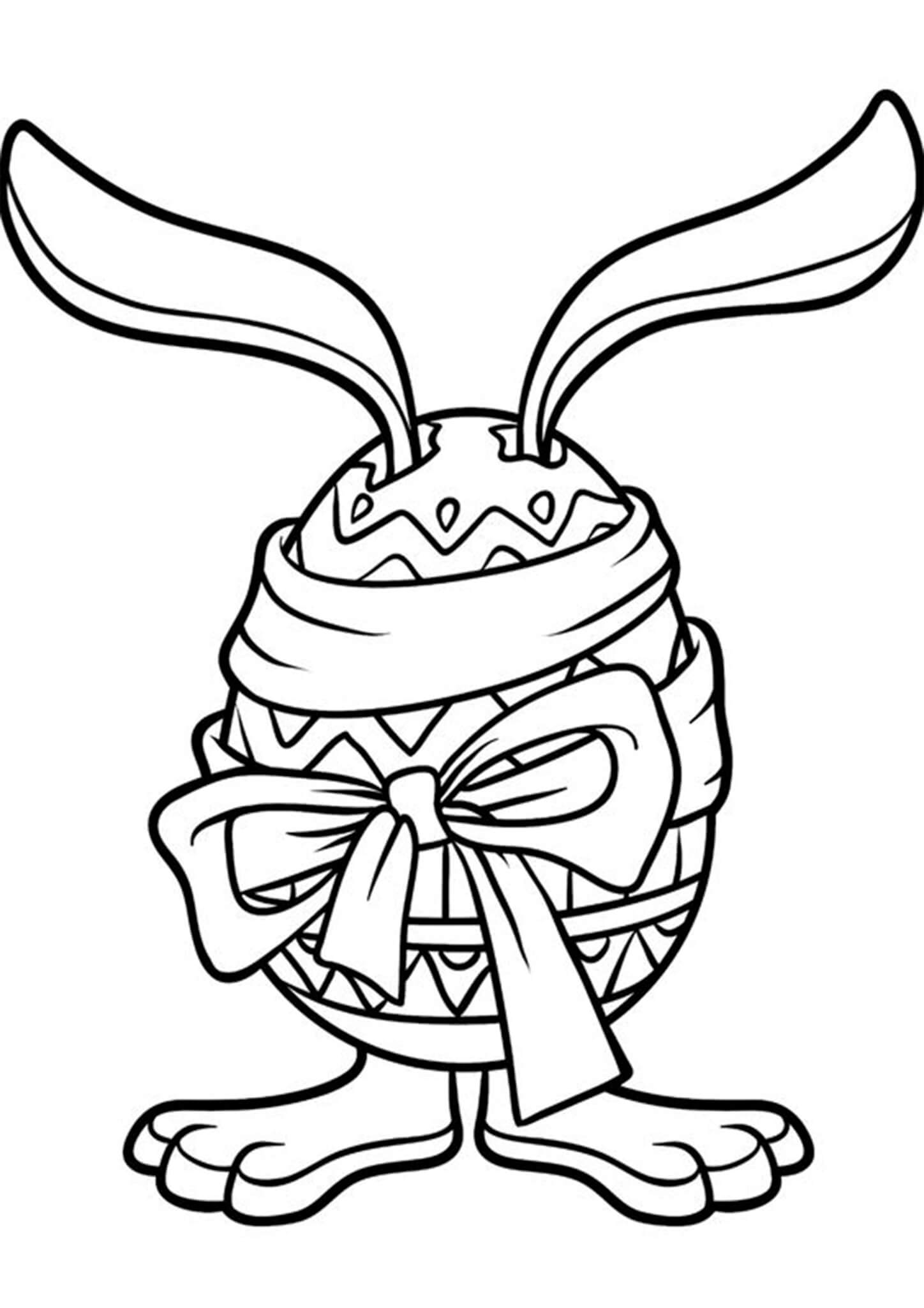 Free & Easy To Print Easter Coloring Pages - Tulamama