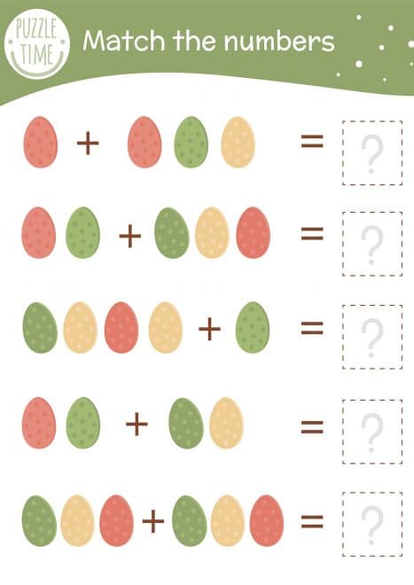 Free Printable Easter Worksheets For Little Ones - Tulamama