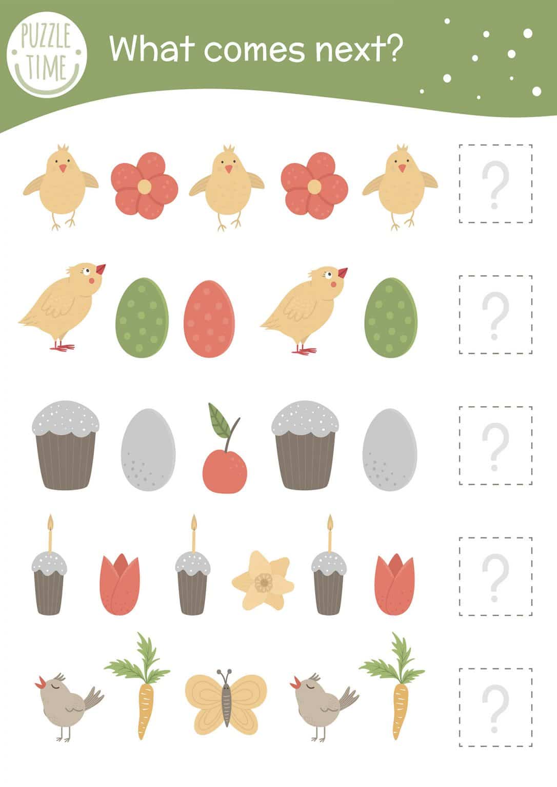 Free Printable Easter Worksheets For Little Ones - Tulamama