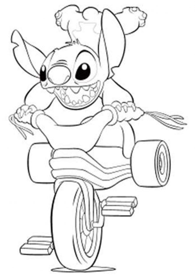 Free & Easy To Print Stitch Coloring Pages - Tulamama