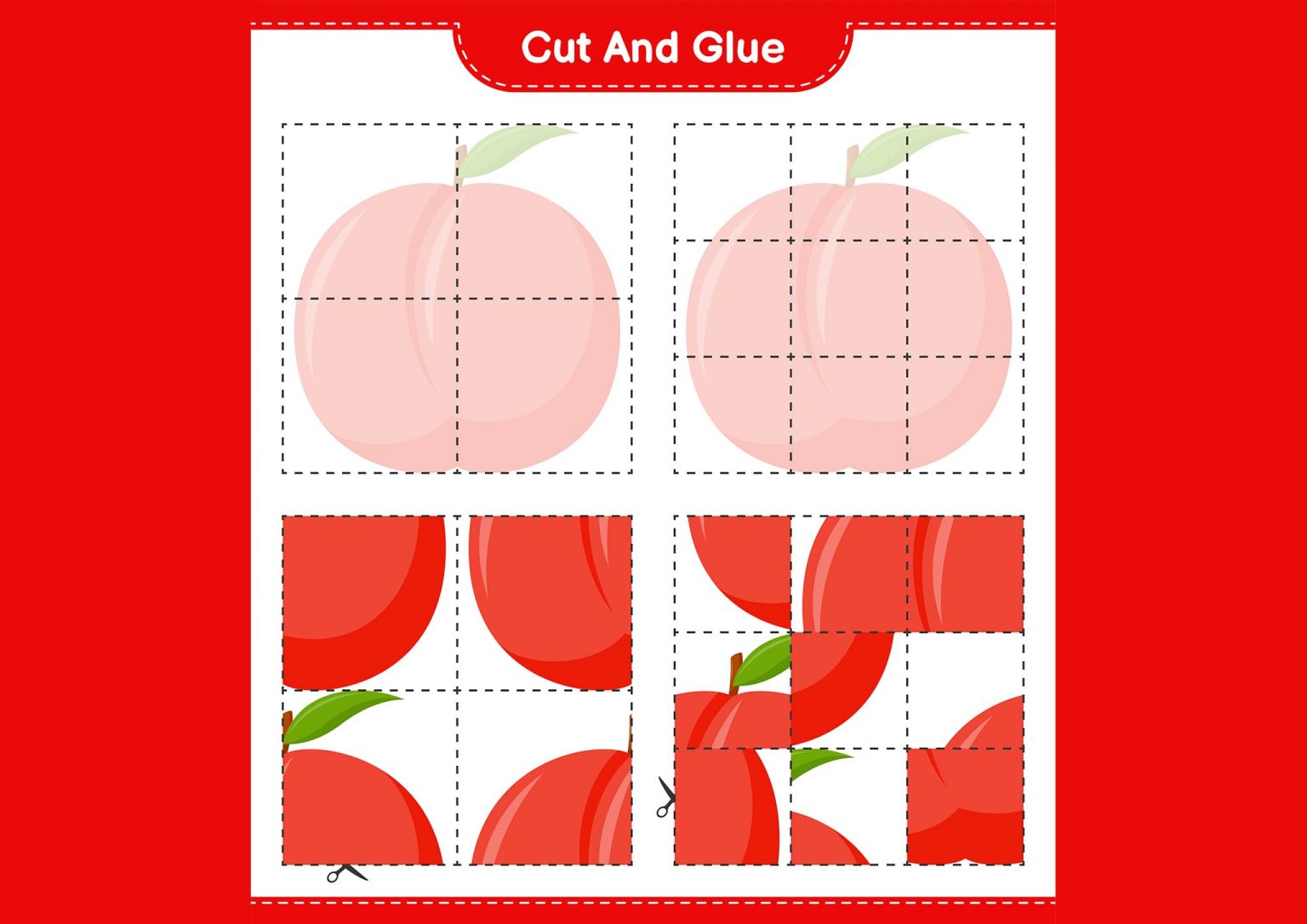 Free Printable Cut and Paste Worksheets - Tulamama