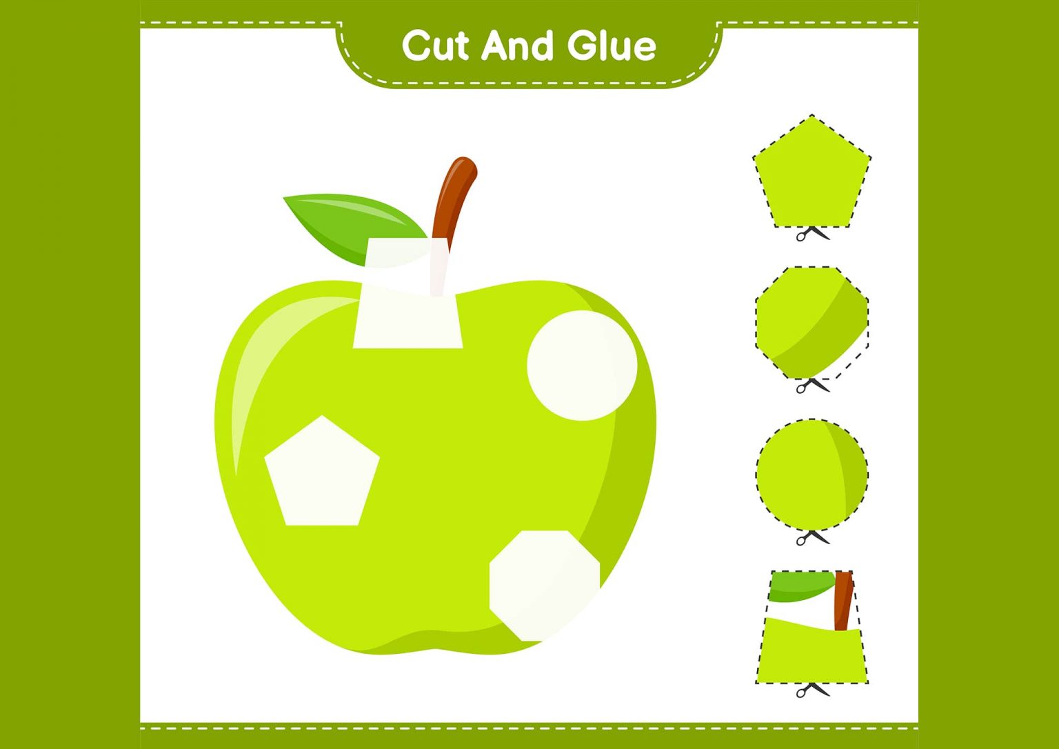 Free Printable Cut and Paste Worksheets - Tulamama