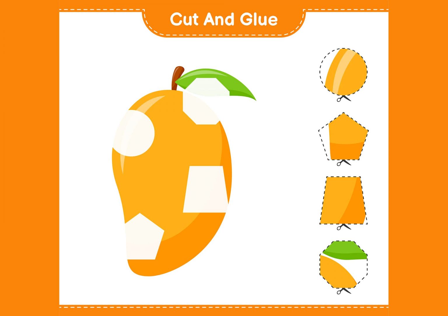 Free Printable Cut and Paste Worksheets - Tulamama